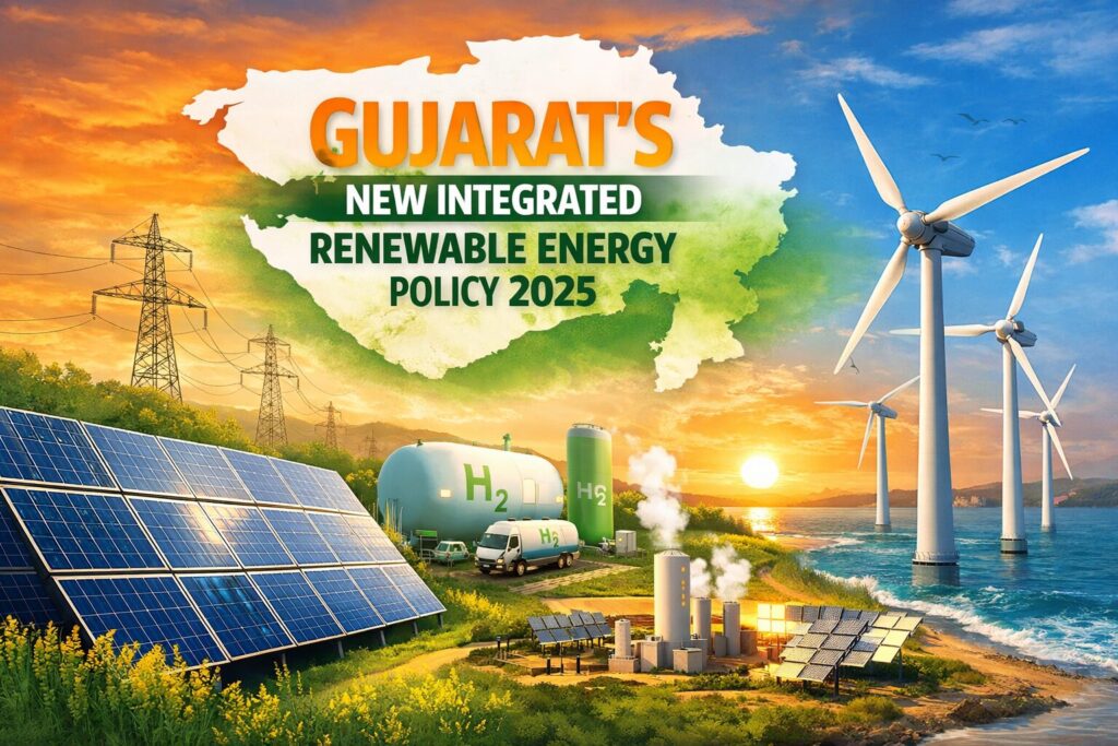 Gujarat’s New Integrated Renewable Energy Policy 2025 - Solarismypassion